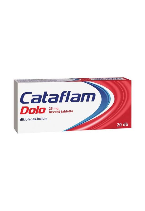 CATAFLAM DOLO 25 MG BEVONT TABLETTA - 20X - Andipatikája webáruház