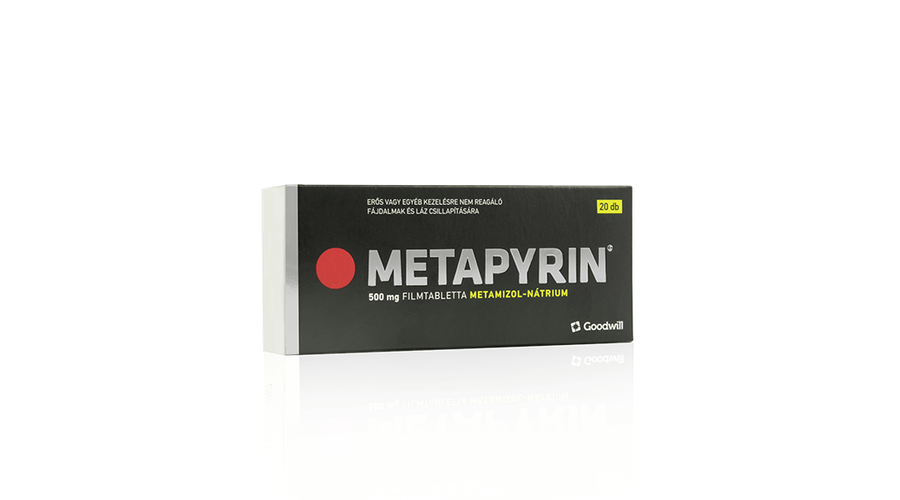 METAPYRIN 500 mg filmtabletta 20x - Andipatikája webáruház