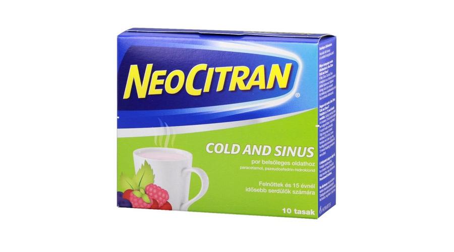 Neo Citran Cold and Sinus por belsőleges oldathoz 10x - Andipatikája ...