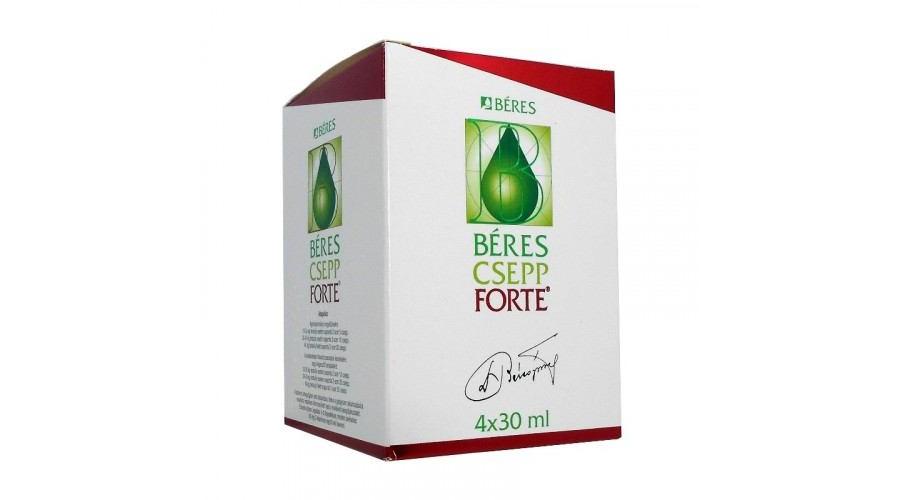BÉRES CSEPP FORTE BELSŐLEGES OLDATOS CSEPPEK - 4 X 30 ML - Andipatikája ...
