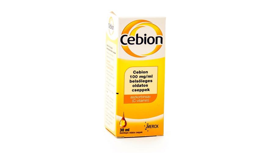 CEBION 100 MG/ML BELSŐLEGES OLDATOS CSEPPEK - 30 ML - Andipatikája ...