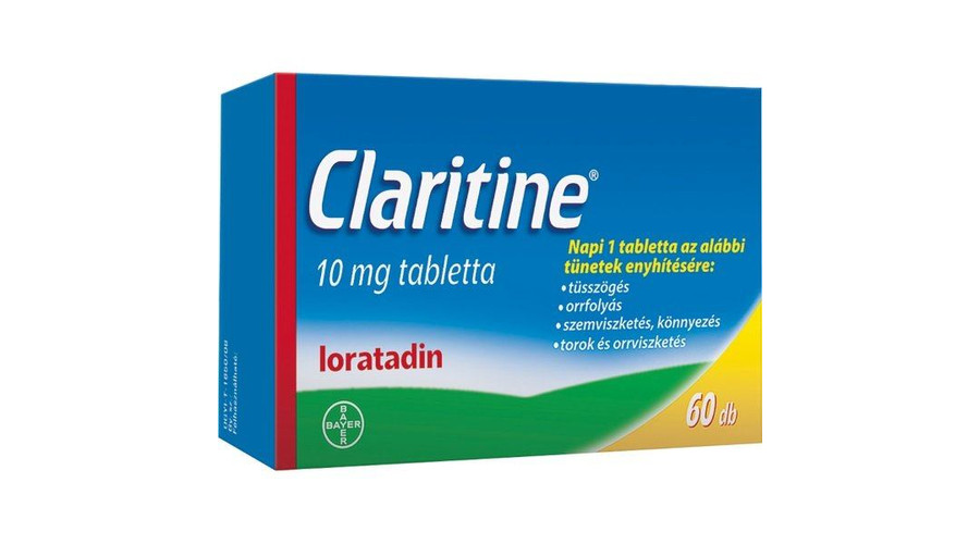 CLARITINE 10 MG TABLETTA - 60X - Andipatikája webáruház