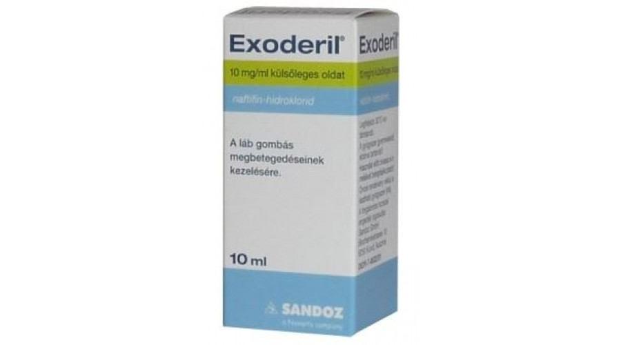 EXODERIL 10 MG/ML KÜLSŐLEGES OLDAT - 10 ML - Andipatikája webáruház