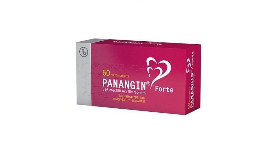 PANANGIN FORTE 316 MG/280 MG FILMTABLETTA - 60X - Andipatikája webáruház