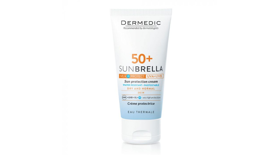 DERMEDIC Sunbrella fényvédő arckrém SPF50+ száraz/normál bőrre (50ml ...