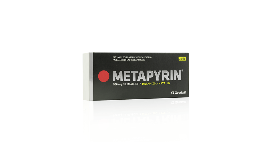 METAPYRIN 500 mg filmtabletta 20x - Andipatikája webáruház