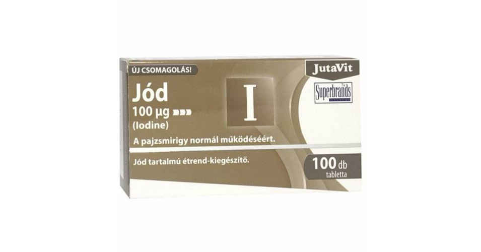 JutaVit Jód 100mcg tabletta 100x - Andipatikája webáruház