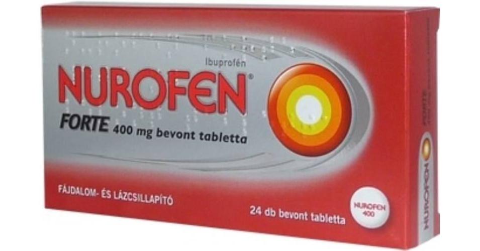 NUROFEN FORTE 400 MG BEVONT TABLETTA - 24X - Andipatikája webáruház