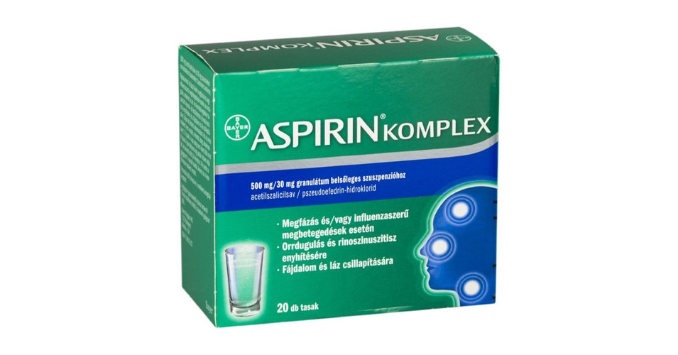 ASPIRIN COMPLEX 500MG/30MG GRAN BELS SZUSZP - 20X - Andipatikája webáruház