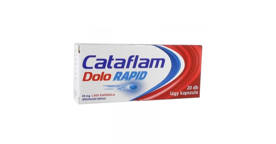 CATAFLAM DOLO RAPID 25 MG LÁGY KAPSZULA - 20X - Andipatikája webáruház
