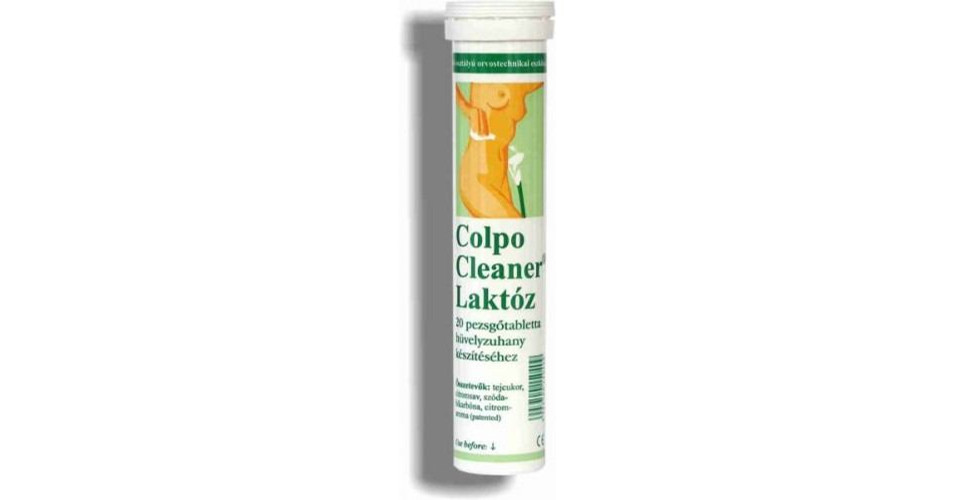 COLPO-CLEANER LAKTÓZ TABLETTA - 20 X - Andipatikája webáruház