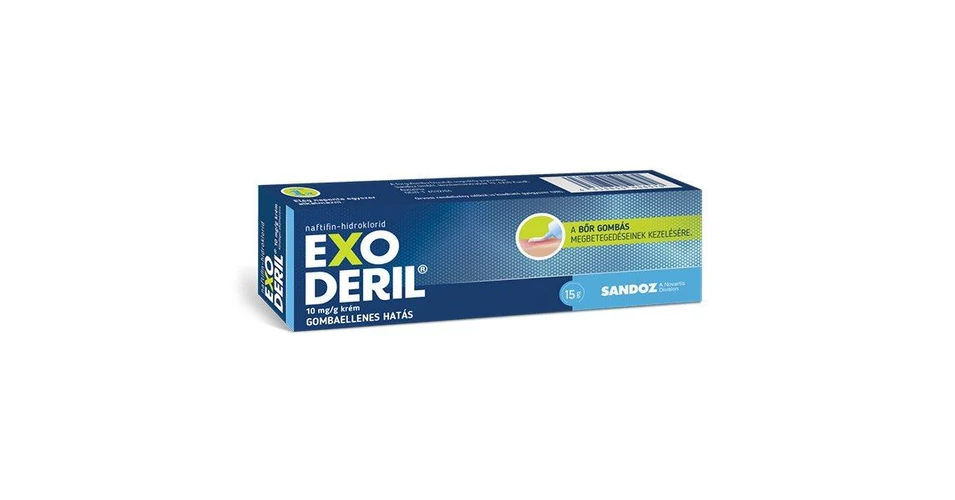 EXODERIL 10 MG/G KRÉM - 15 G - Andipatikája webáruház