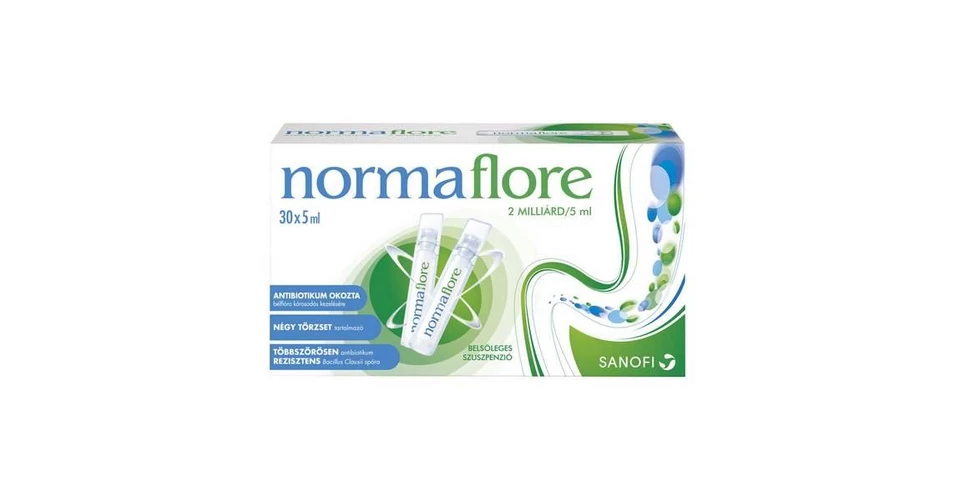 NORMAFLORE BELSŐLEGES SZUSZPENZIÓ - 30 X 5 ML - Andipatikája webáruház