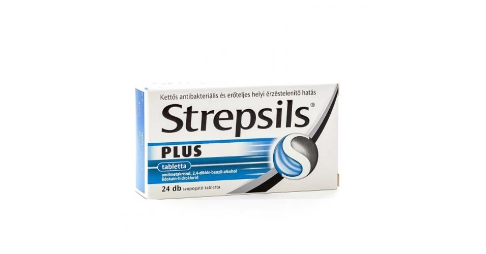 STREPSILS PLUS TABLETTA - 24X - Andipatikája webáruház