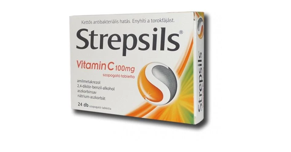 STREPSILS VITAMIN C 100MG SZOP TABLETTA - 24X - Andipatikája webáruház
