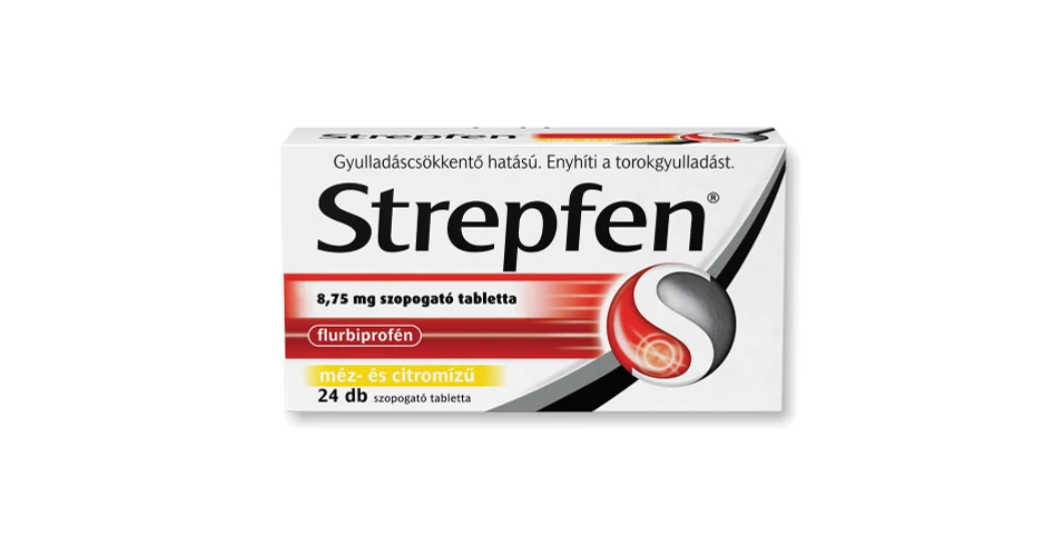 STREPFEN 8,75MG SZOPOGATO TABLETTA 24X - Andipatikája webáruház