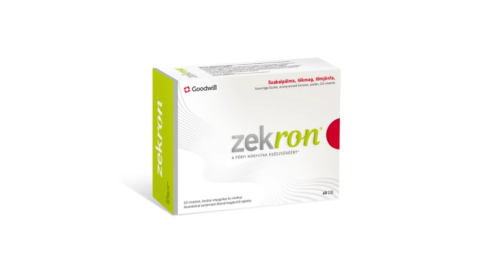 Zekron tabletta - a férfi húgyutak egészségéért 60x - Andipatikája ...